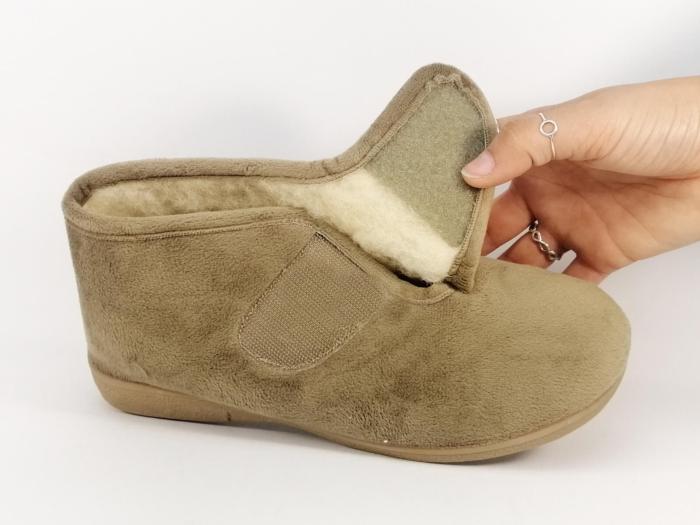 Chausson Montant Velcro Femme SOCA I Pointure Plus