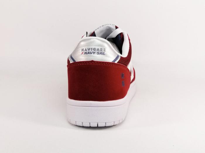 Sneakers Rouge Destockage à Pas Cher I Pointure Plus