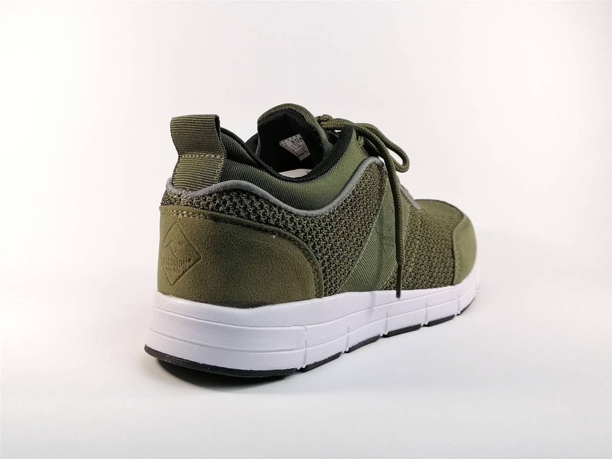 Basket ville tendance kaki ROADSIGN Decty | Pointure Plus