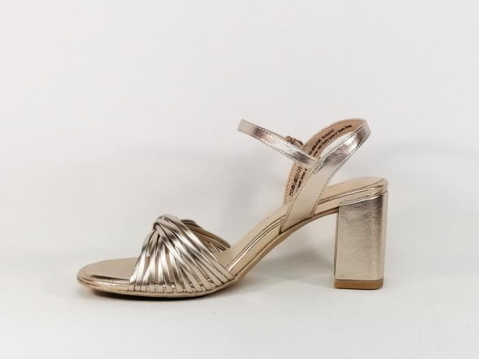 Sandale Femme Talon TAMARIS rose gold I Pointure Plus